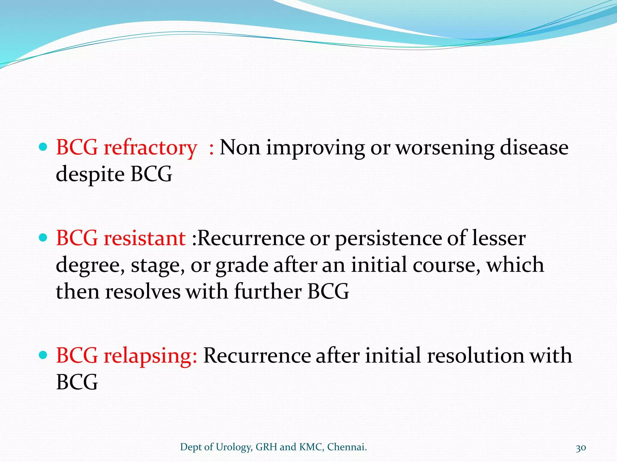 Bladder carcinoma- intravesical therapy | PDF