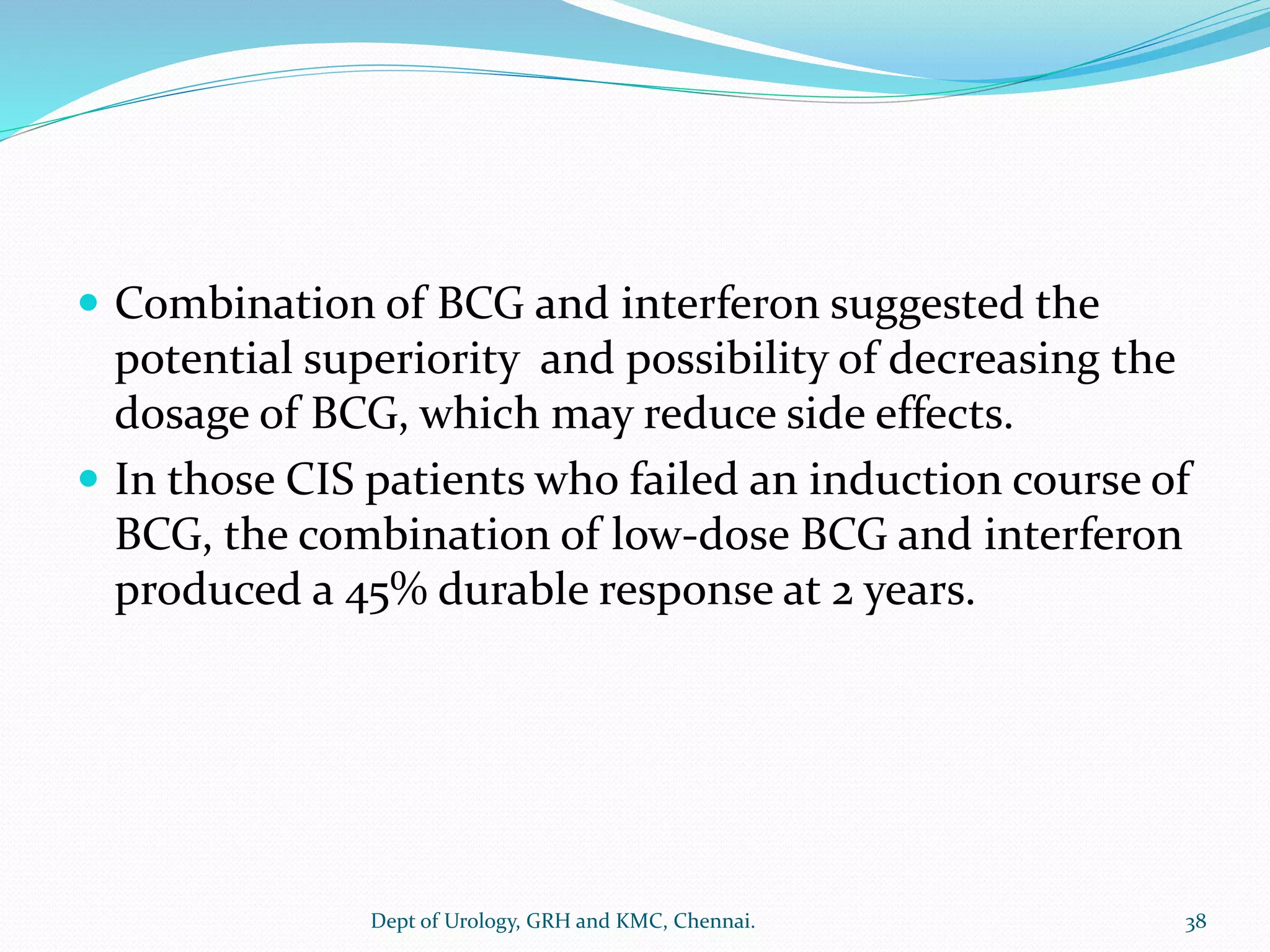 Bladder carcinoma- intravesical therapy | PDF