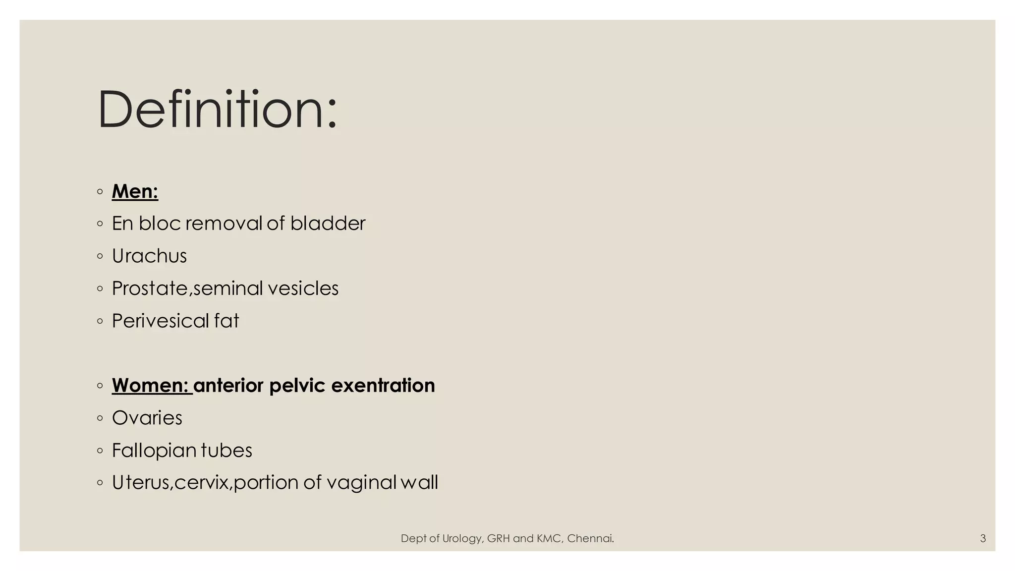 Radical cystectomy | PDF