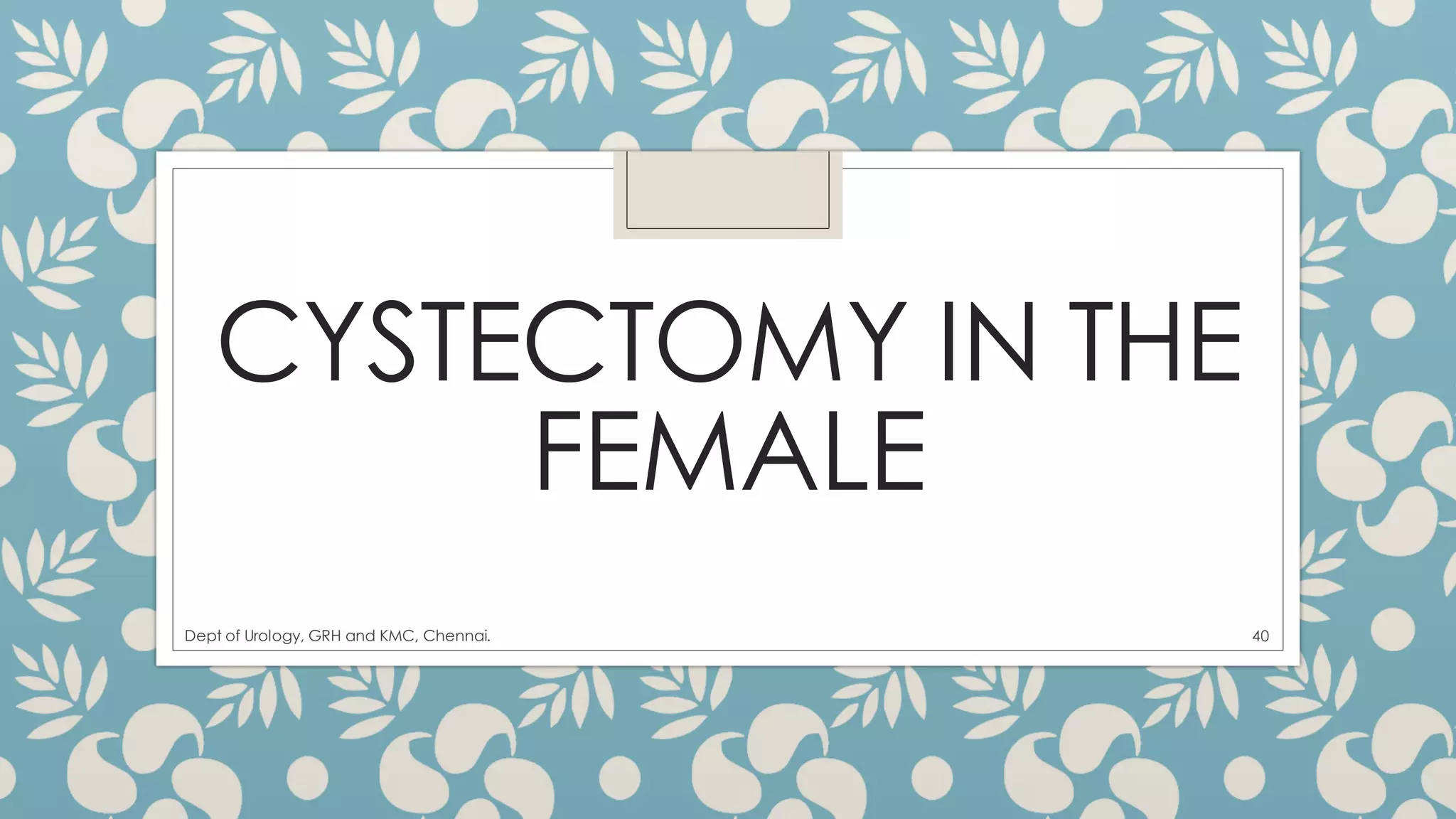 Radical cystectomy | PDF