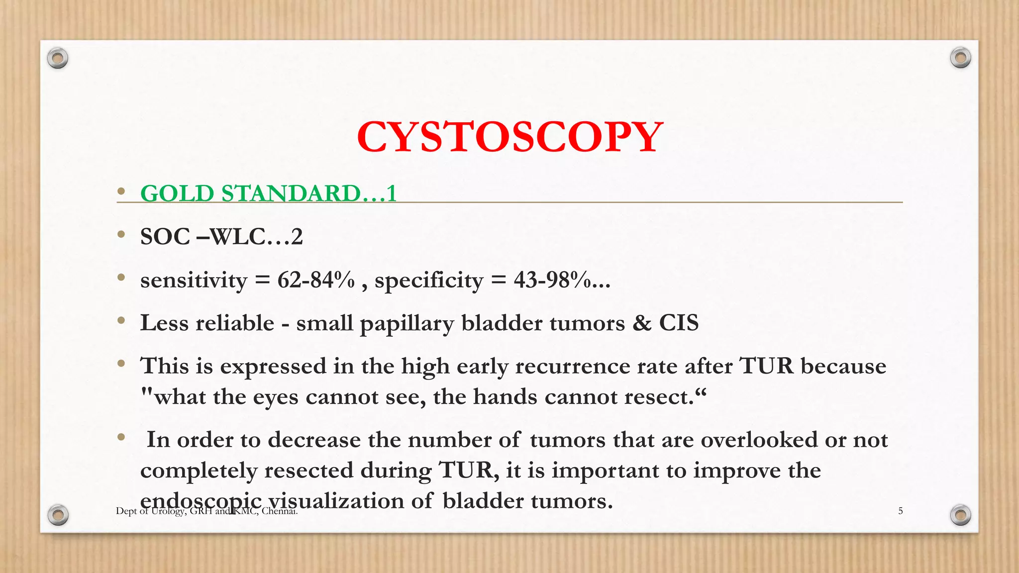 Bladder carcinoma- urinary biomarkers diagnosis and staging | PDF