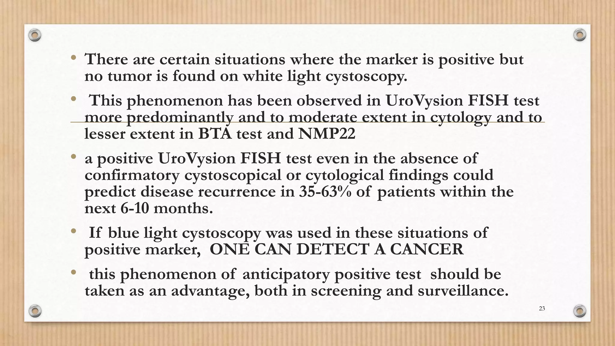 BLADDER- CARCINOMA- URINARY BIOMARKERS PPT final-1.pptx