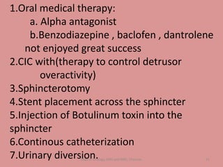 Bladder Detrusor Spincter Synergia | PDF