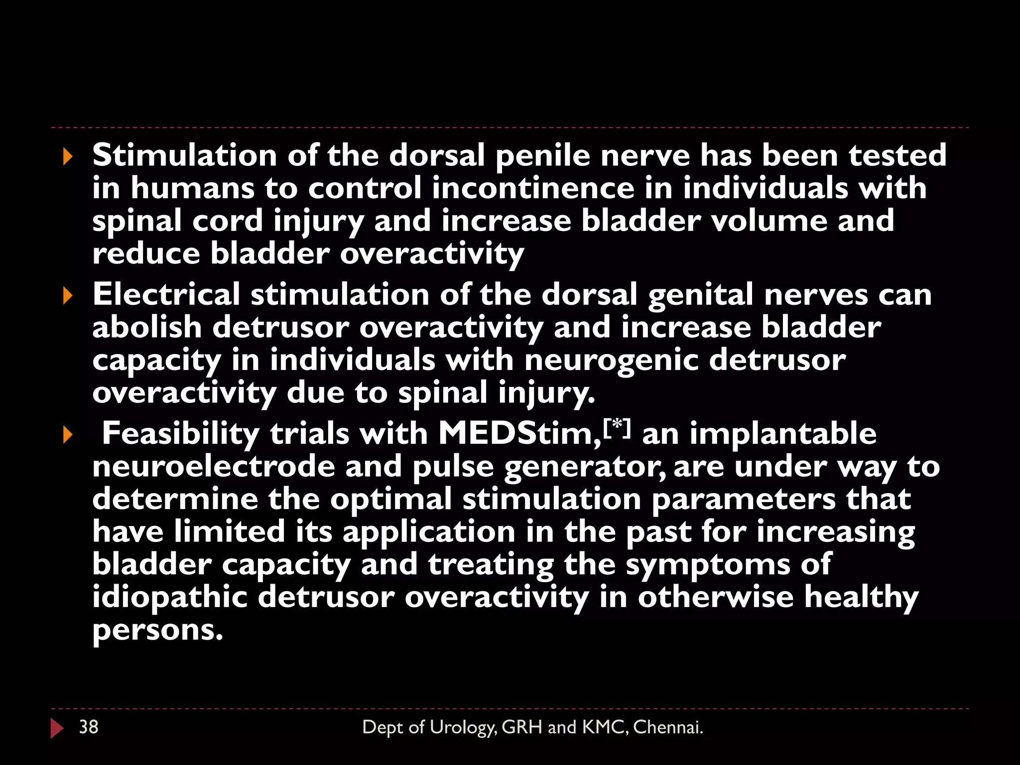Bladder neurogenic- management- surgical | PDF | Physical Therapy ...