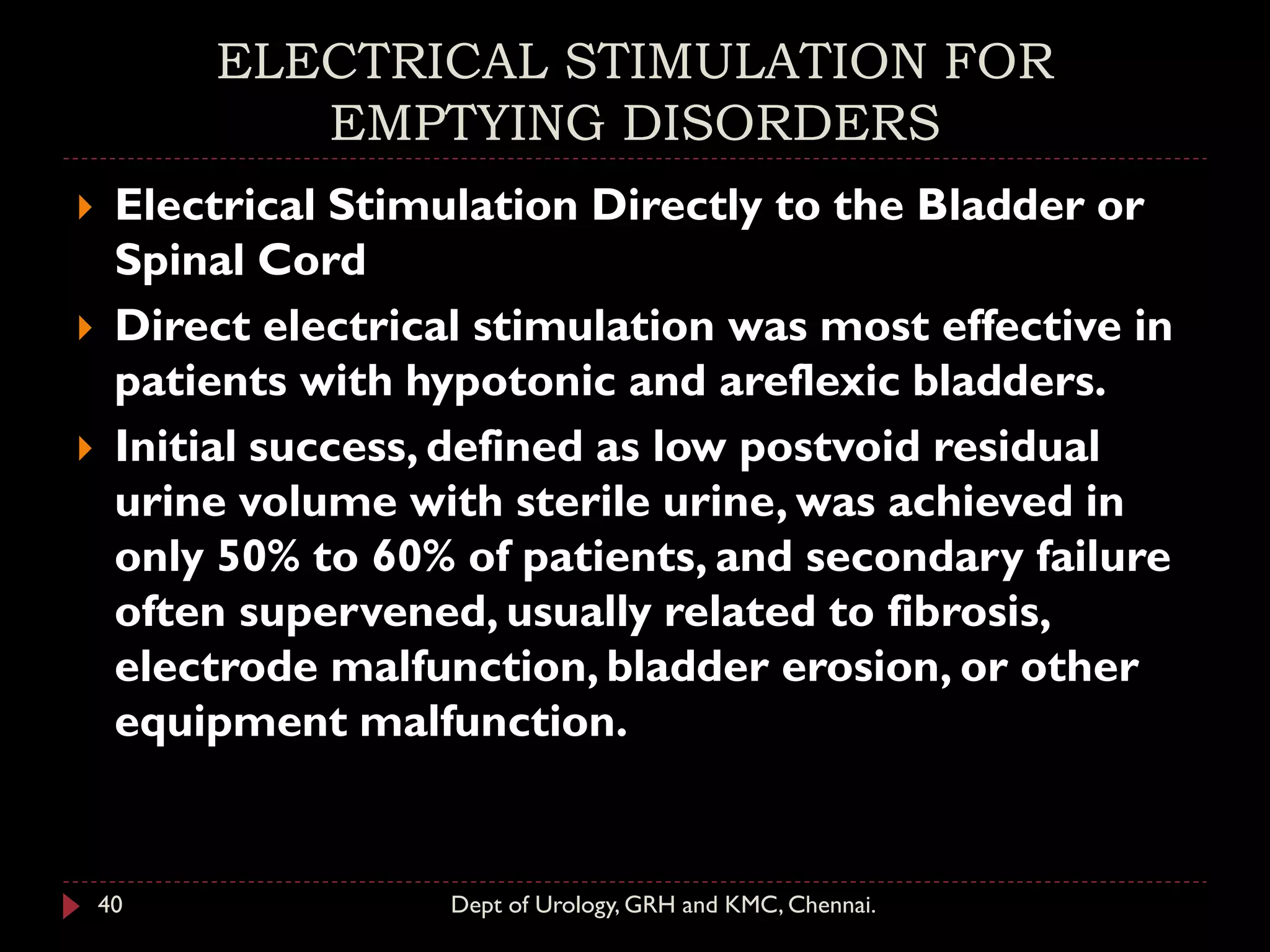Bladder neurogenic- management- surgical | PDF | Physical Therapy ...