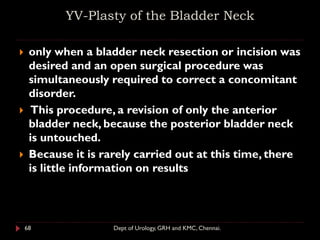 Bladder neurogenic- management- surgical | PDF