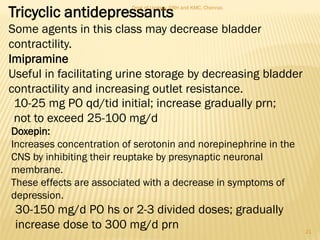 Bladder OVERACTIVE BLADDER (OAB)- overview | PDF | Brain and Nervous ...