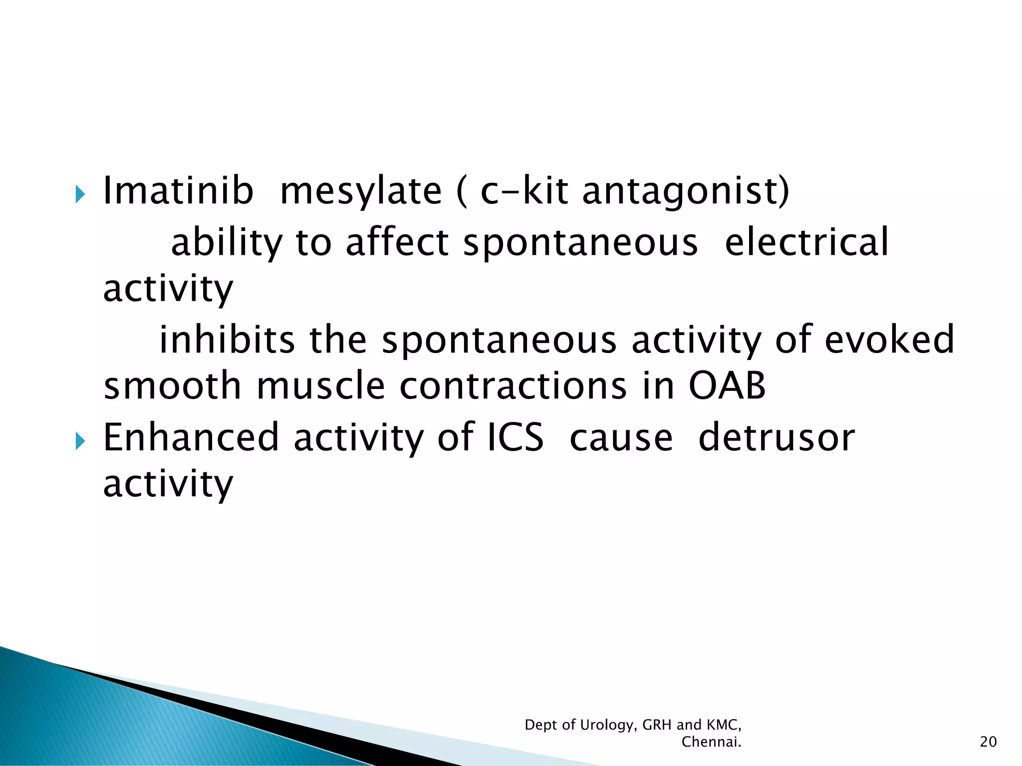 Bladder Over Active Bladder(OAB)- pathophysiolog | PDF