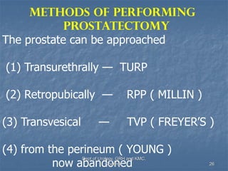 Bladder outlet obstruction | PDF