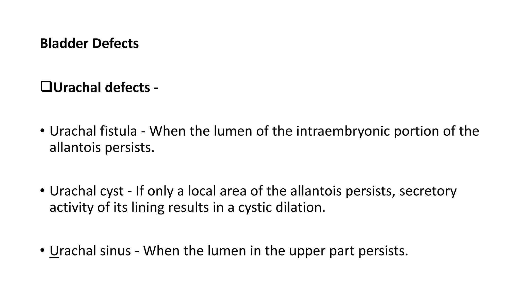Anatomy & embryology of urinary bladder | PPTX