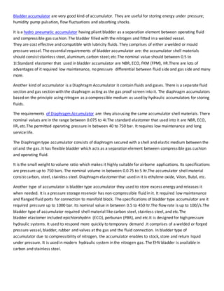 Bladder accumulator | DOCX