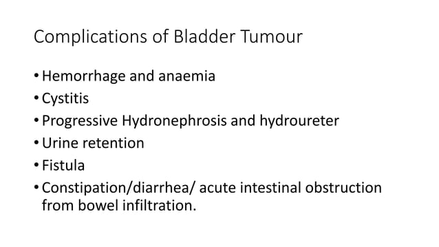 Bladder cancer | PPT