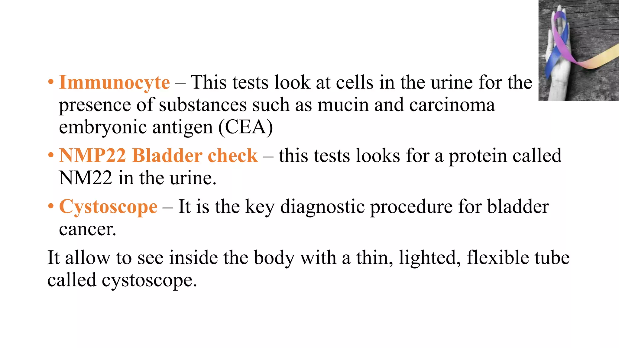 Bladder cancer | PPTX