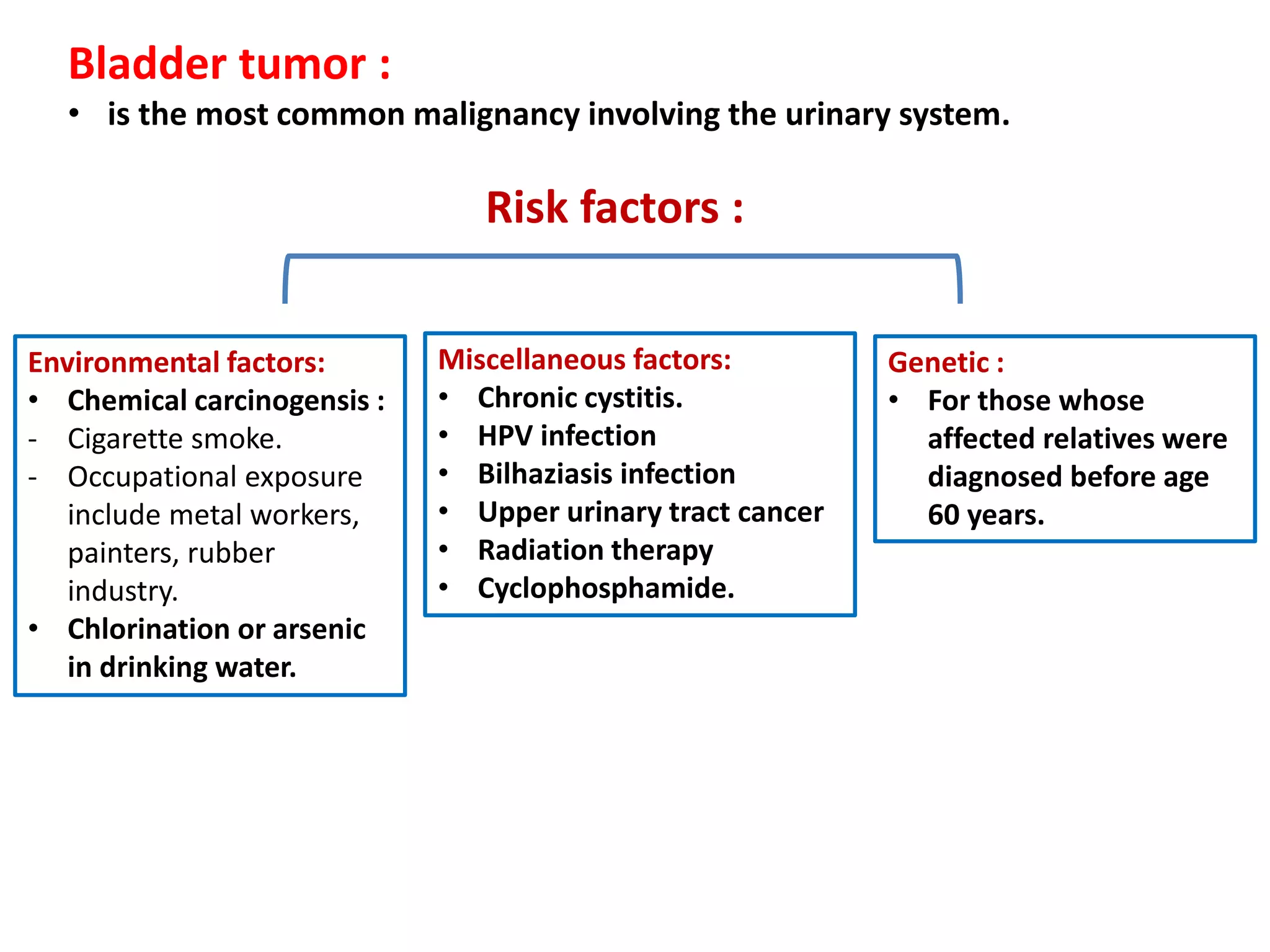 Bladder cancer | PPTX