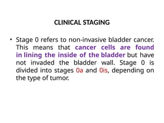 BLADDER CANCER. adult health nursing pptx | PPTX