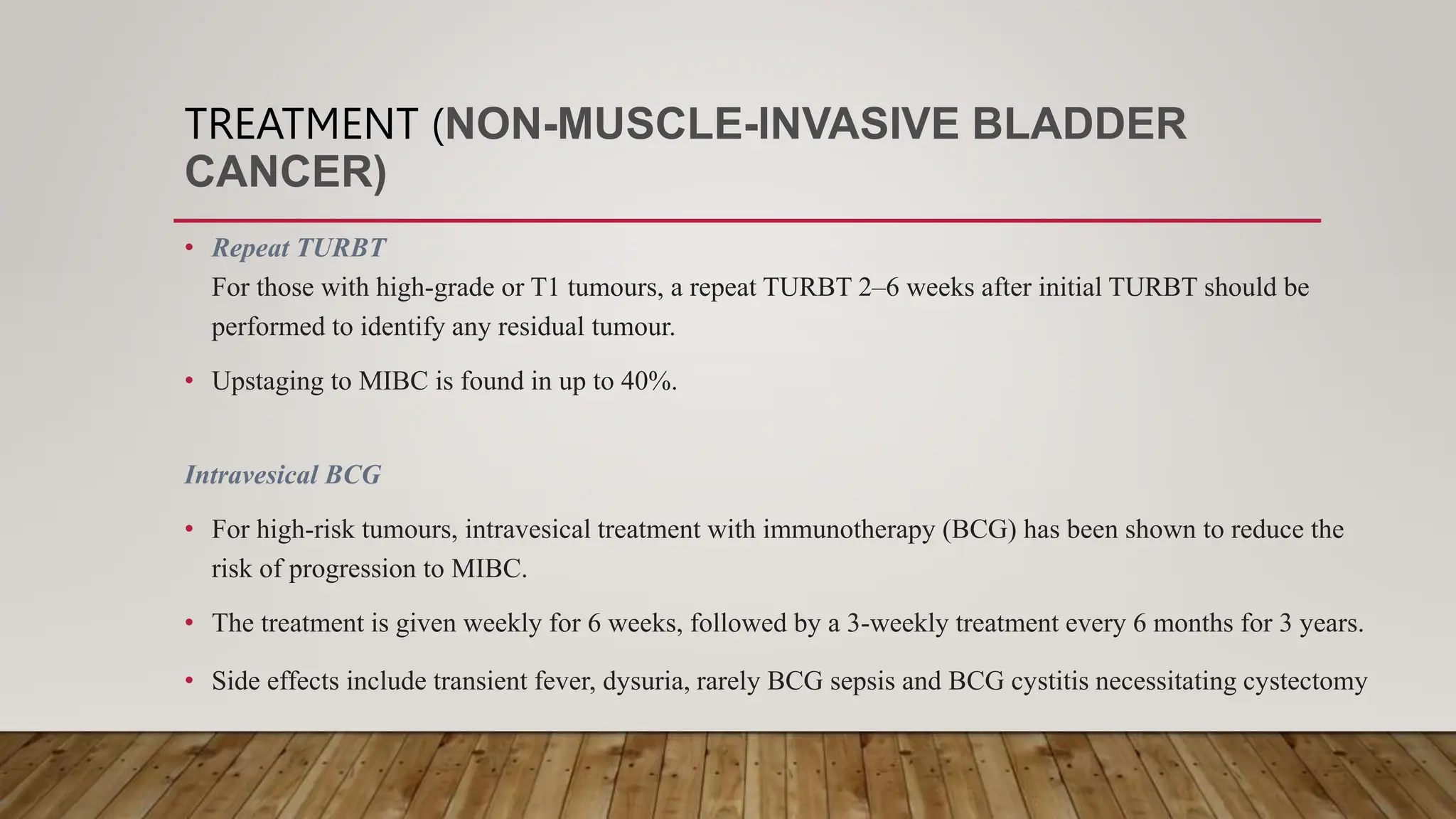 Bladder Cancer (Carcinoma Bladder) Urology | PPTX