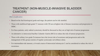 Bladder Cancer (Carcinoma Bladder) Urology | PPTX