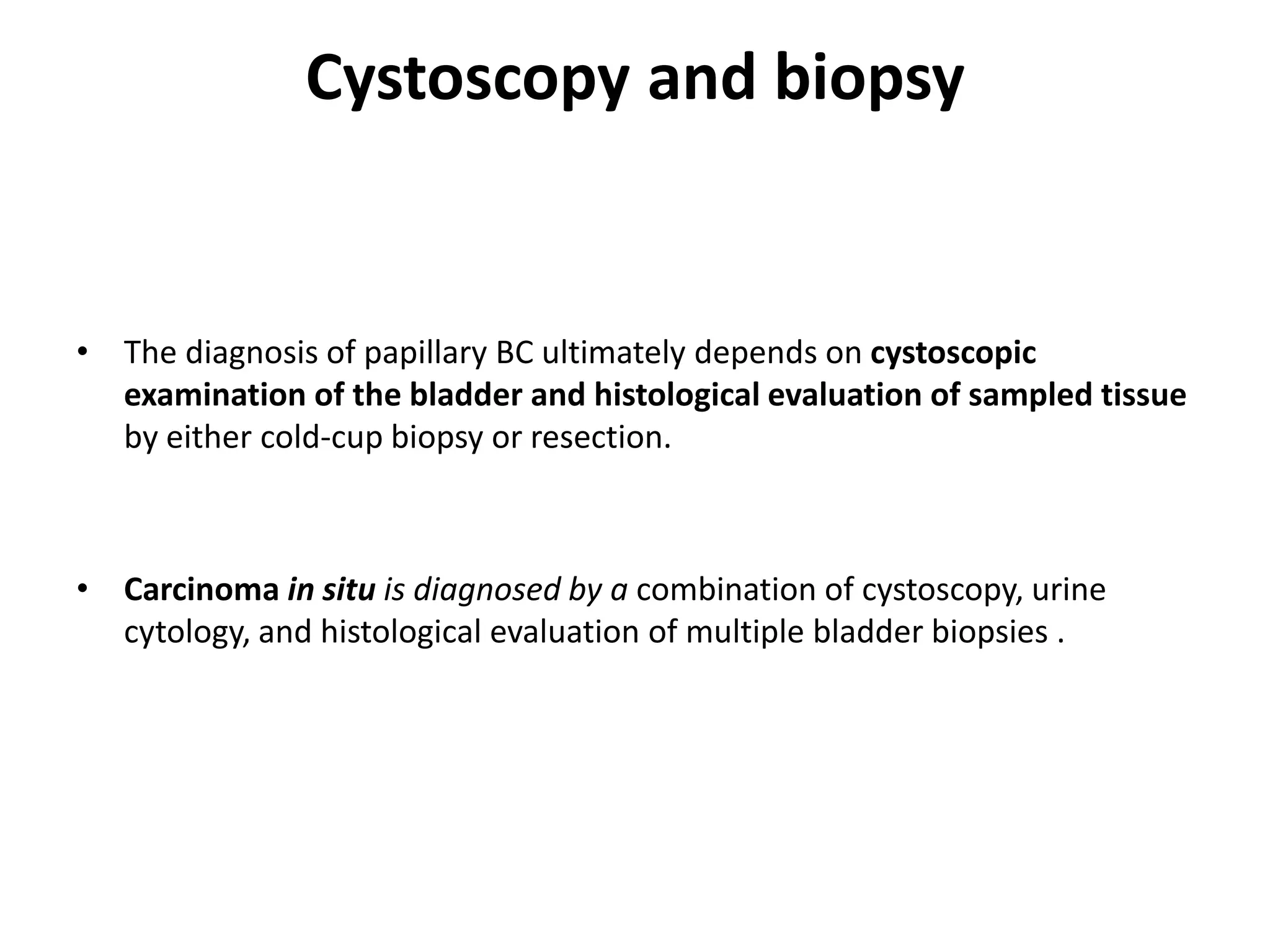 Urinary bladder carcinoma | PPTX