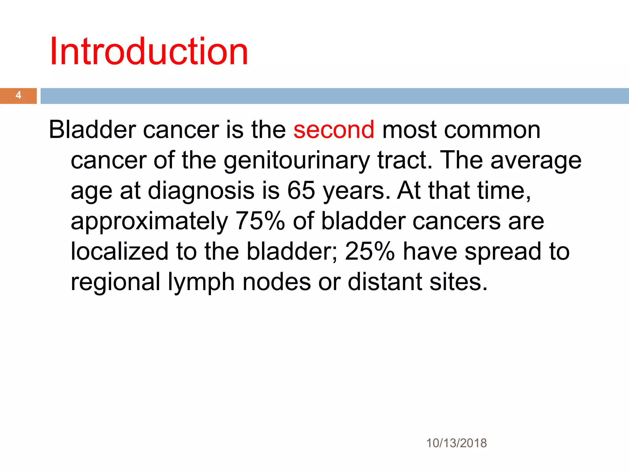 Bladder cancer | PPTX