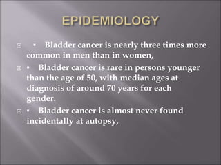 BLADDER CANCER .ppt