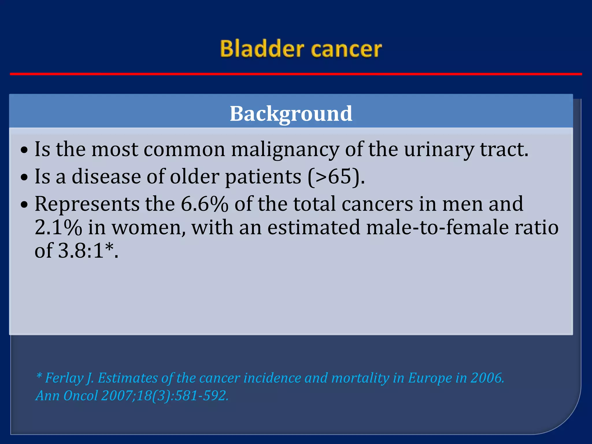 Role of CT Urography in bladder cancer. Cambridge lecture. | PPTX
