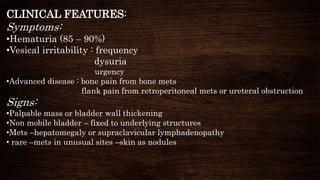 Bladder carcinoma | PPTX