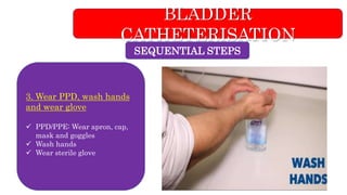 Bladder catheterisation / skill lab/- osce | PPT