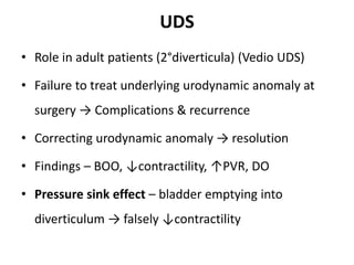 Bladder diverticulum | PPTX