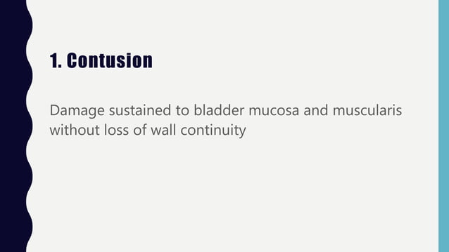 Bladder injury | PPTX