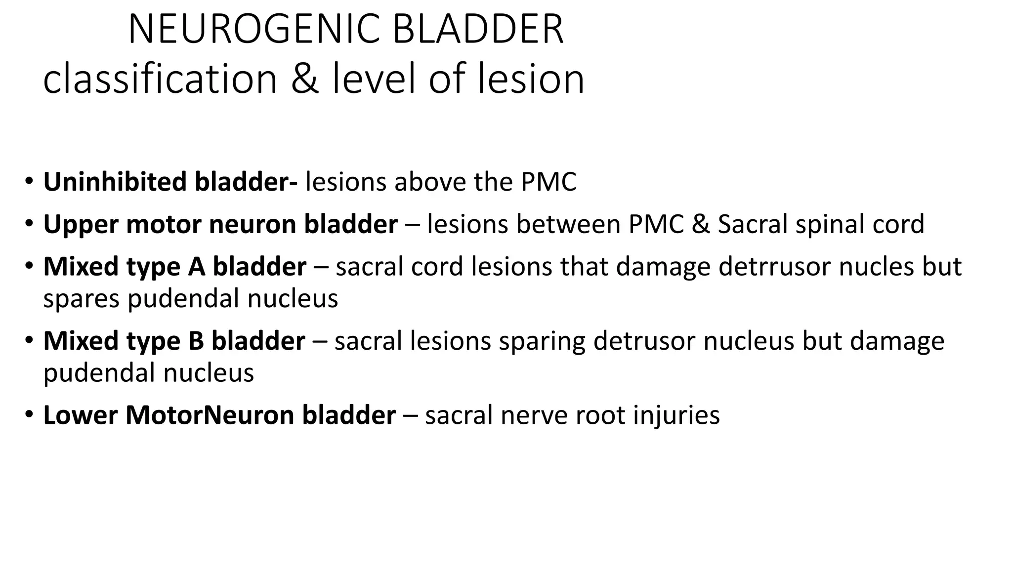 Bladder innervation | PPTX