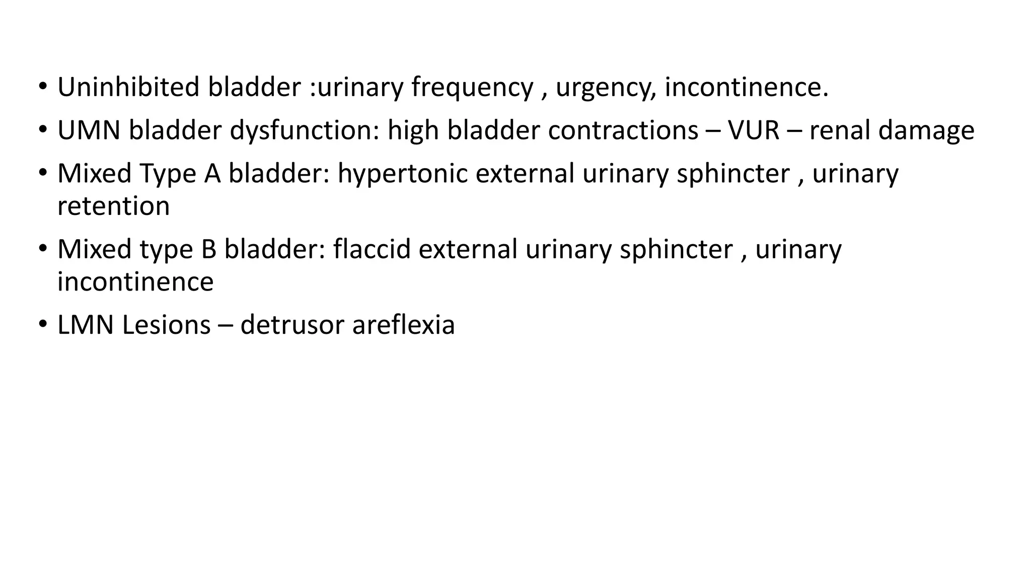 Bladder innervation | PPTX