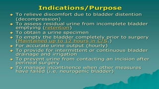 Intermittent Bladder Irrigation