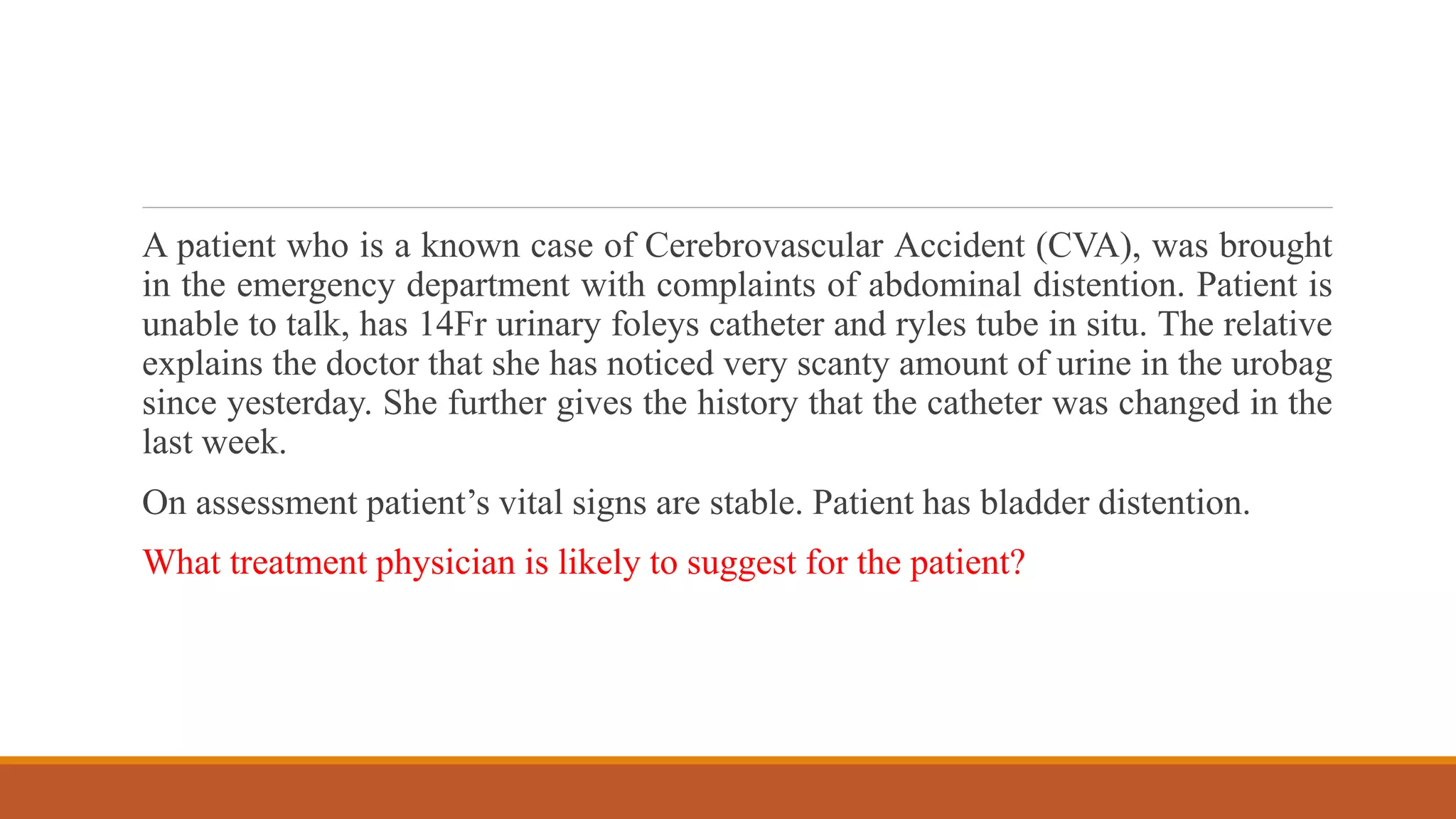 Bladder irrigation | PPTX