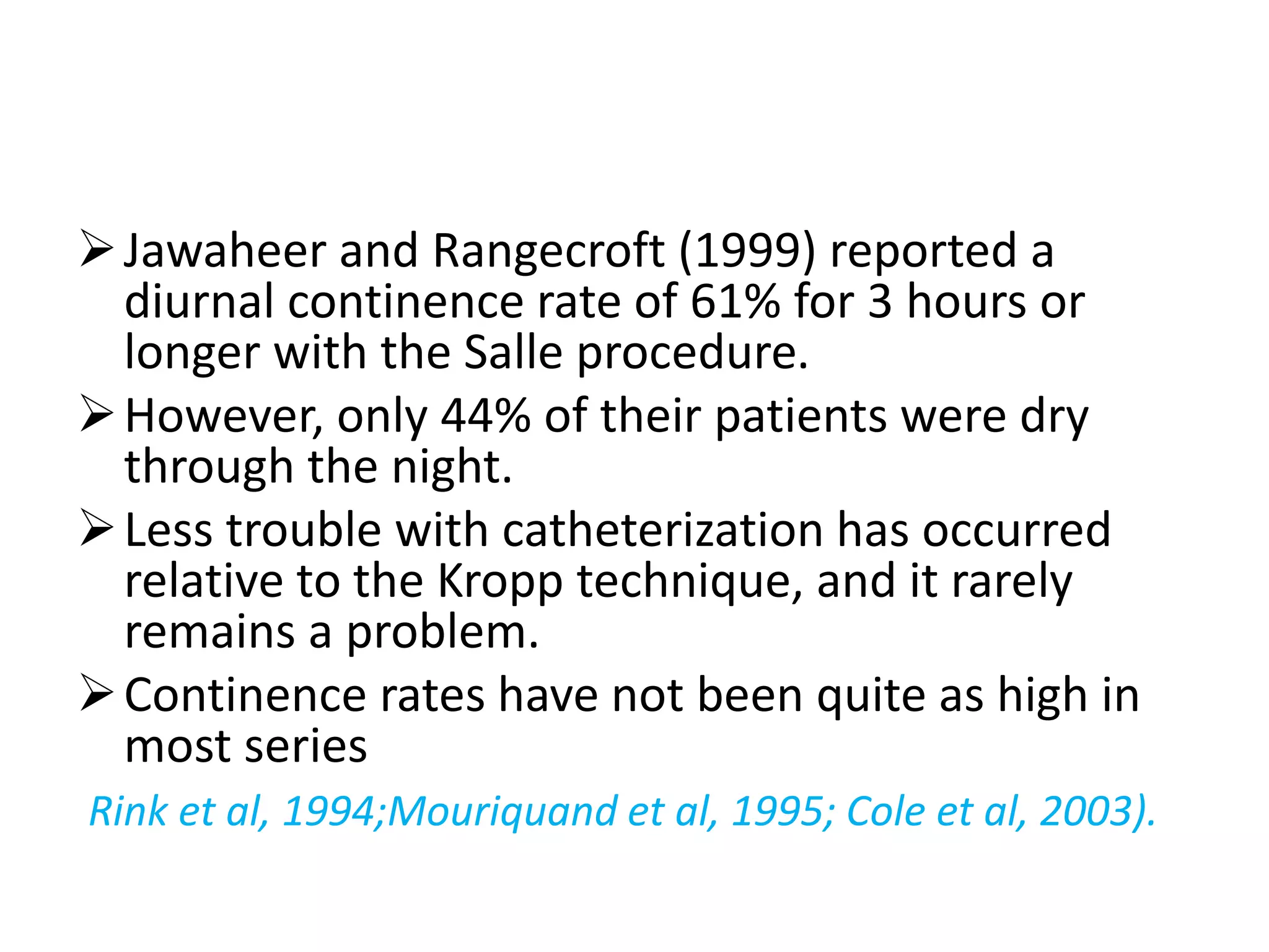 Bladder neck reconstruction | PPTX
