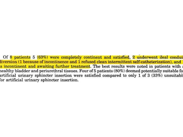 Bladder neck reconstruction | PPTX