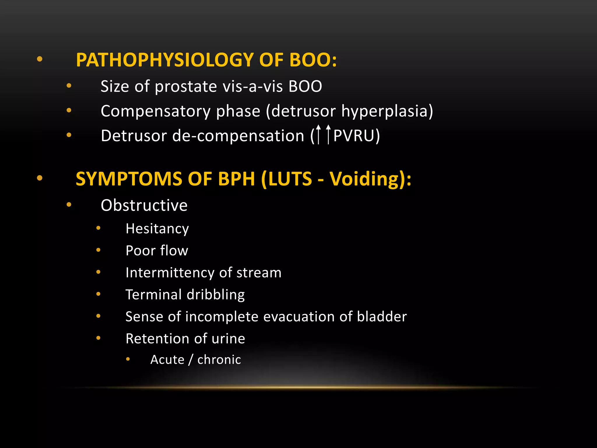 Bladder outflow obstruction.ppt