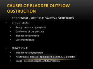 Bladder outflow obstruction.ppt