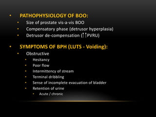 Bladder outflow obstruction.ppt