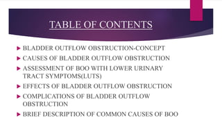 BLADDER OUTFLOW OBSTRUCTION(BOO) PPT.pptx