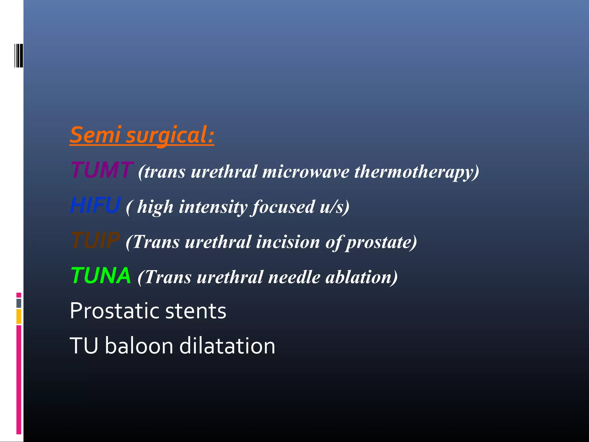 Bladder outlet obstruction | PPT