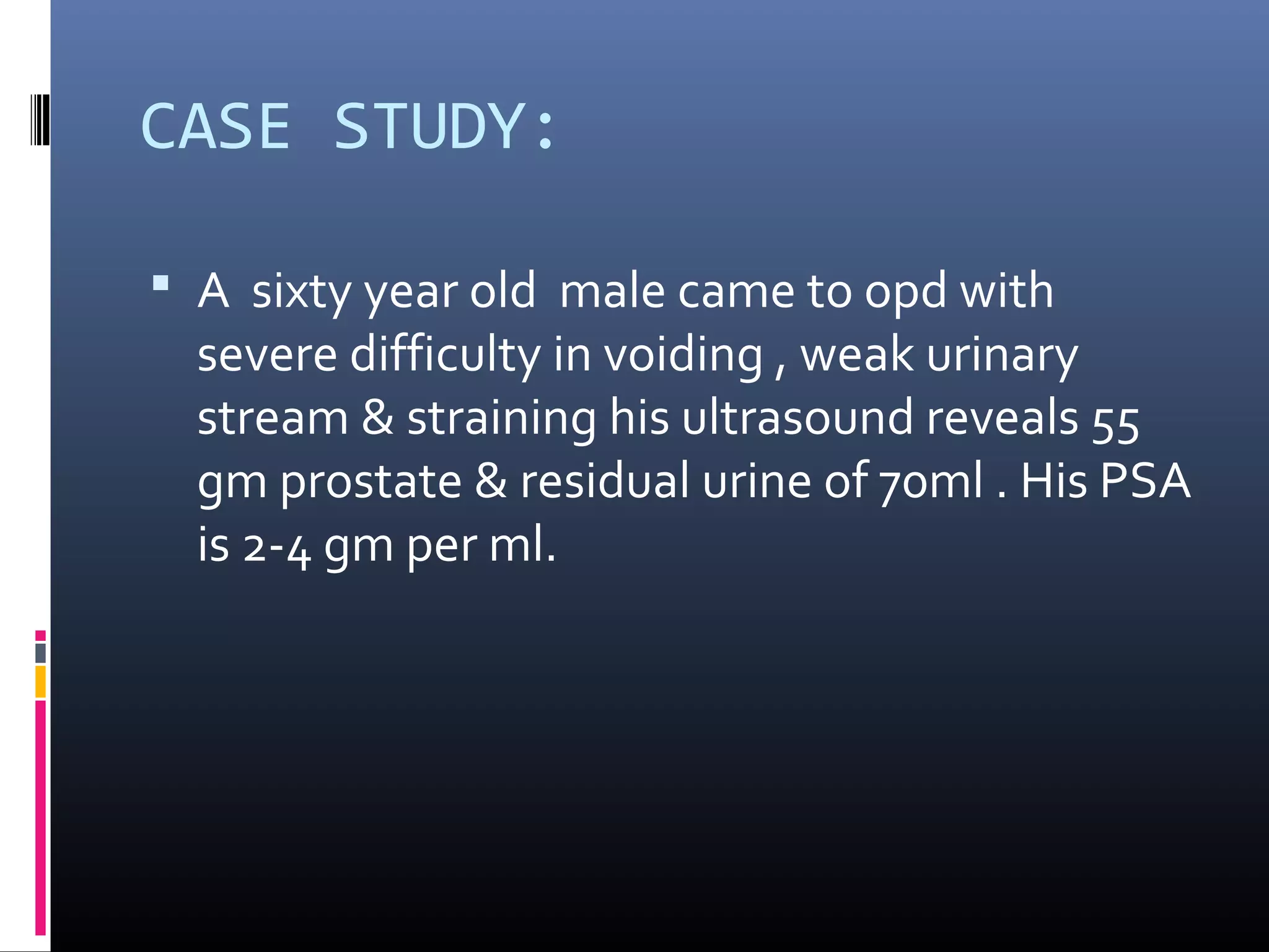 Bladder outlet obstruction | PPT