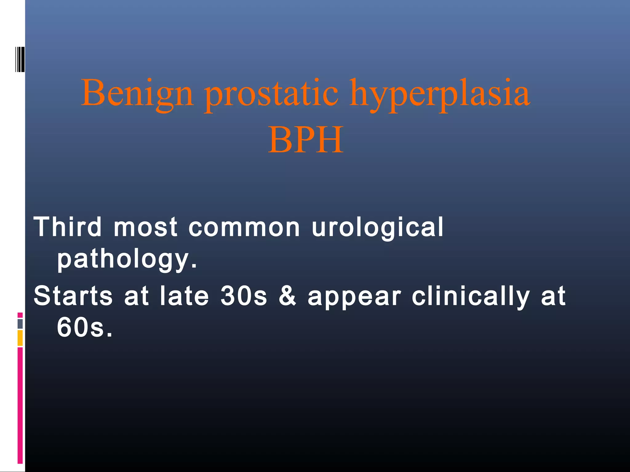 Bladder outlet obstruction | PPT