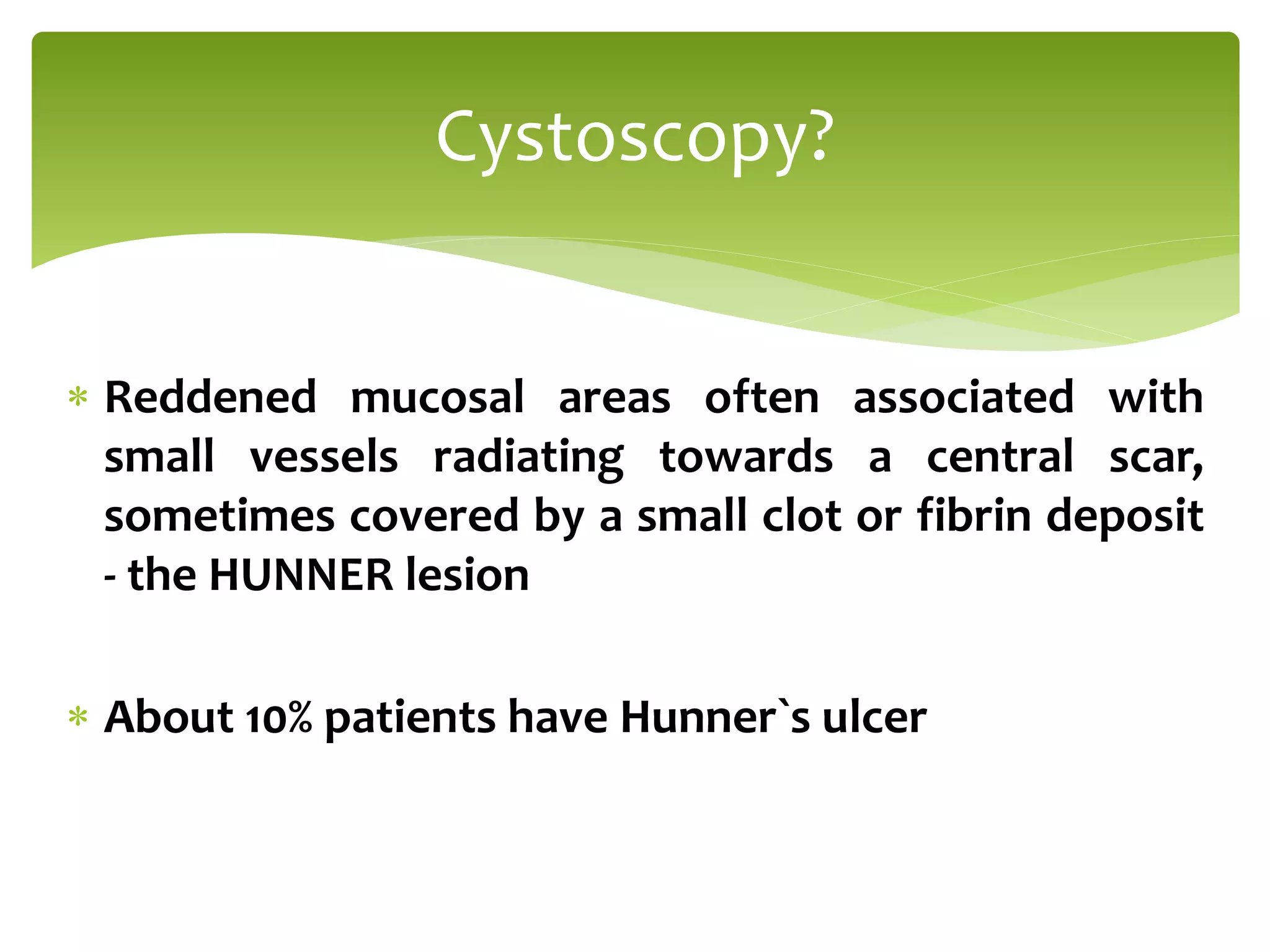 Bladder pain syndrome / Interstitial Cystitis | PPTX