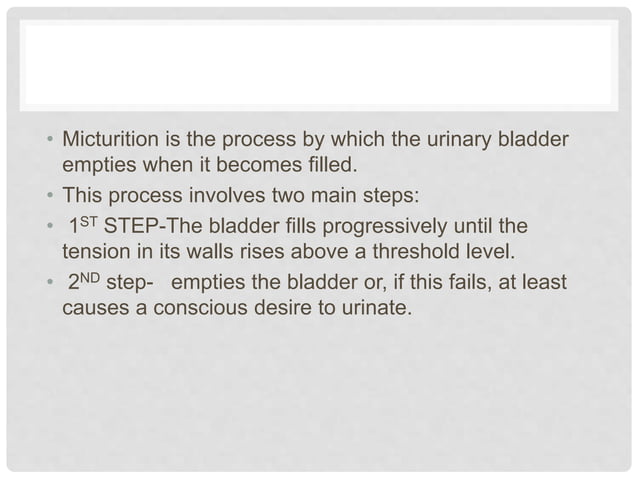 Bladder ppt | PPT