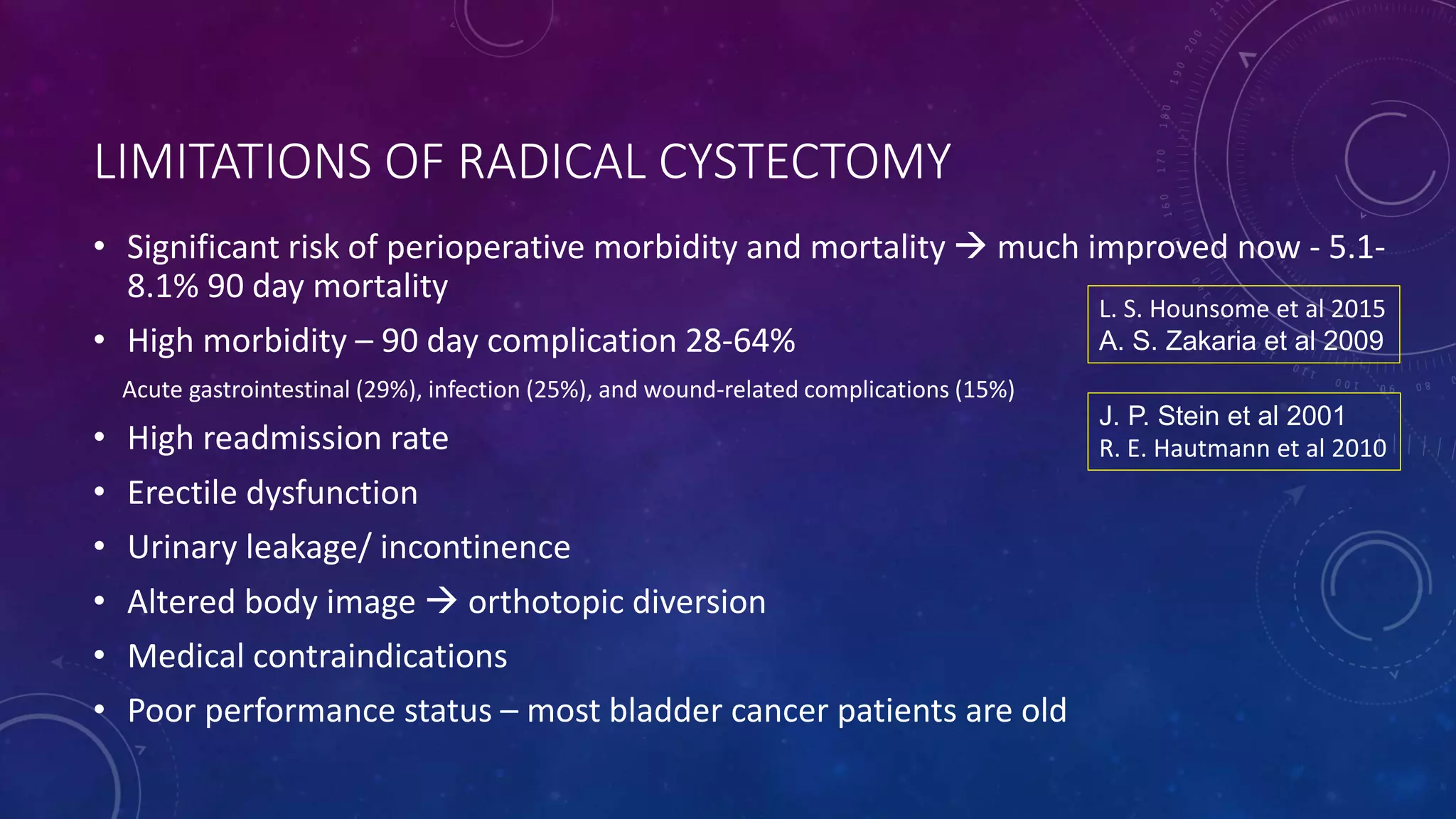 Bladder preservation for CA Urinary Bladder | PPTX