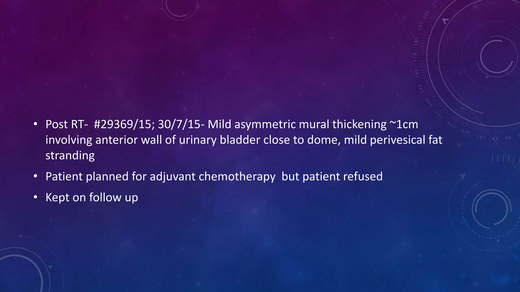 Bladder preservation for CA Urinary Bladder | PPTX