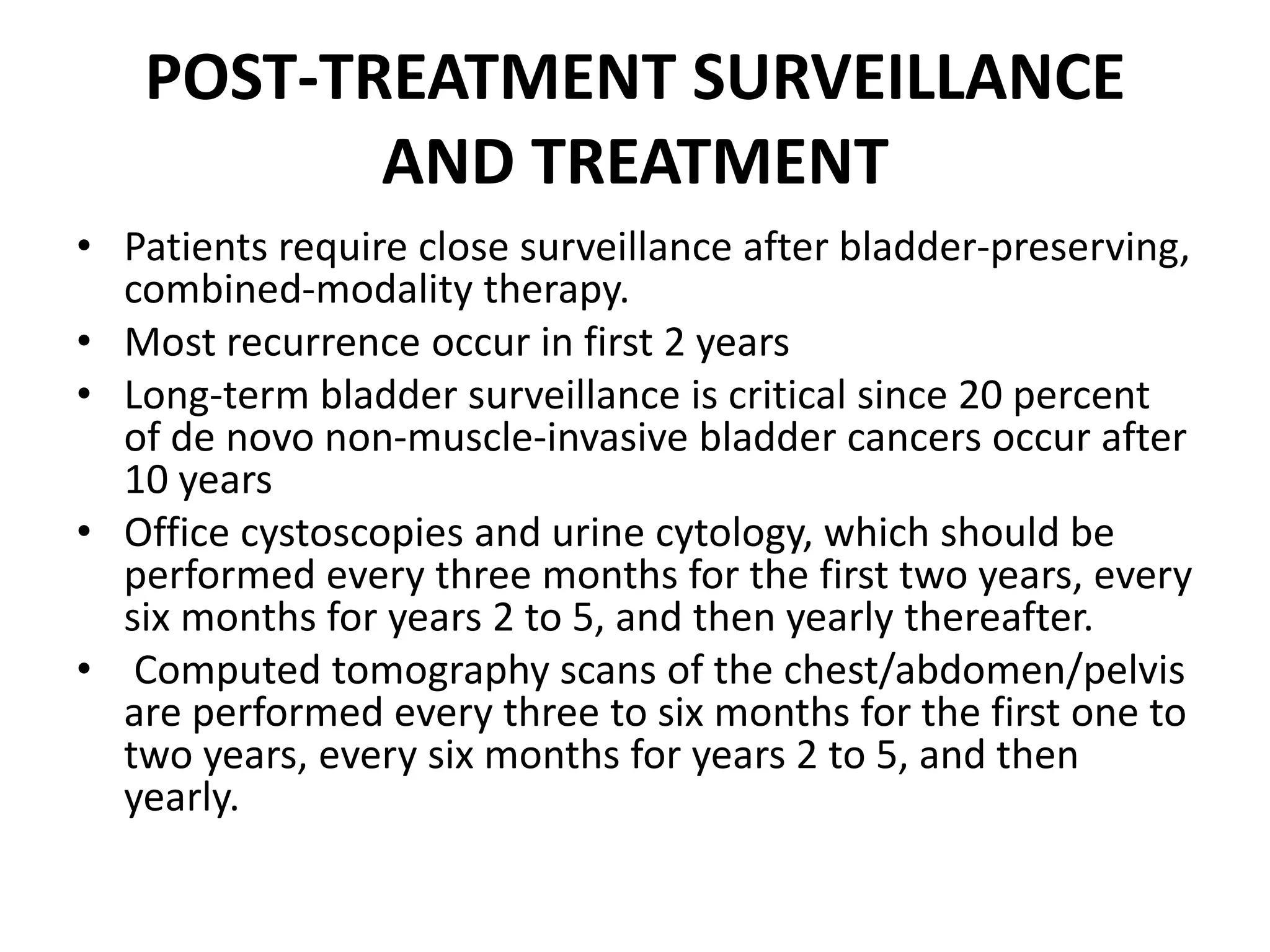 Bladder preservation in carcinoma of bladder | PPTX