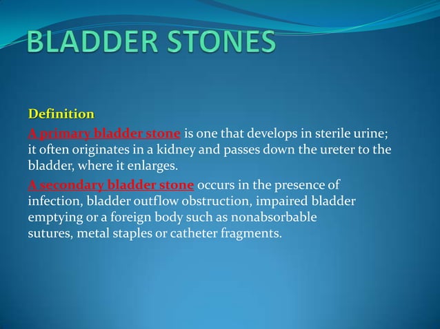 Bladder stones,fistula,diverticulum | PPTX | Digestive Disorders | Diseases and Conditions