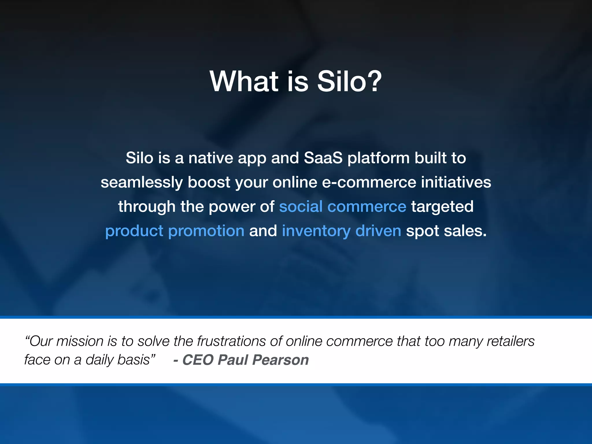 Silo Presentation | PDF