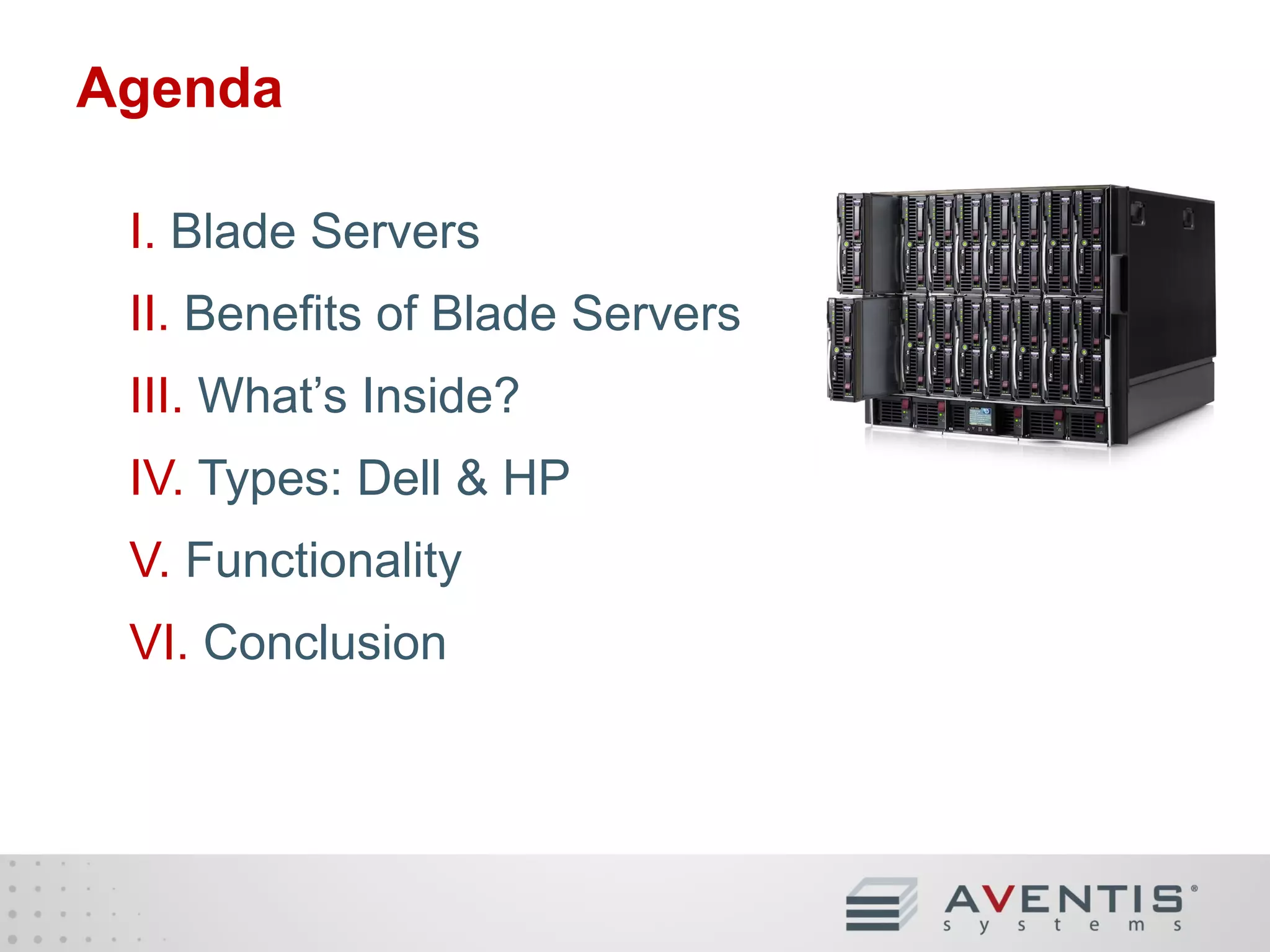 Dell & HP Blade Systems Overview | PDF